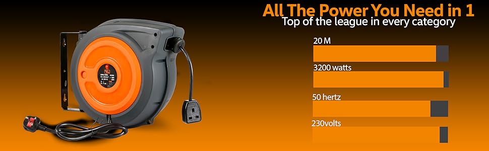 How to Choose the Right Cord Reel Retractable Extension for Your Home ...